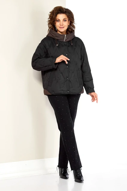 Куртка 2193 черный Shetti купить в интернет магазине | в наличии